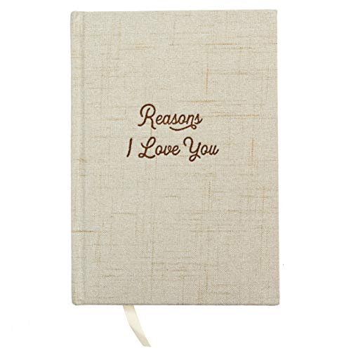 Reasons I Love You Book Journal – Hardcover Linen Notebook For Couples ...