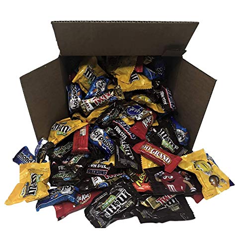 Bulk Chocolate (5.6 lb) Mini Candy Bars Variety Pack, Gift Box for ...